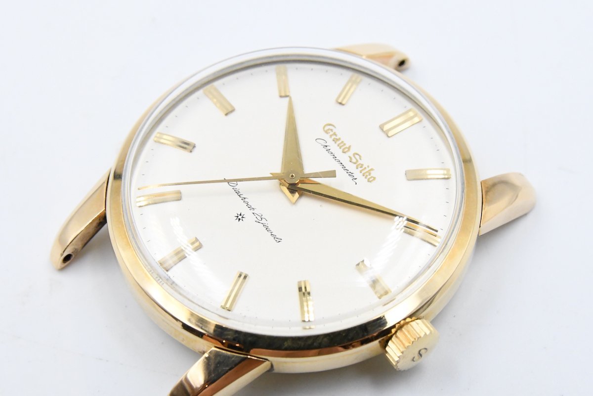 GRAND SEIKO グランドセイコー ファーストモデル Ref.J14070 GS 1st 植字ロゴ 14K GOLD FIL(グランド ...