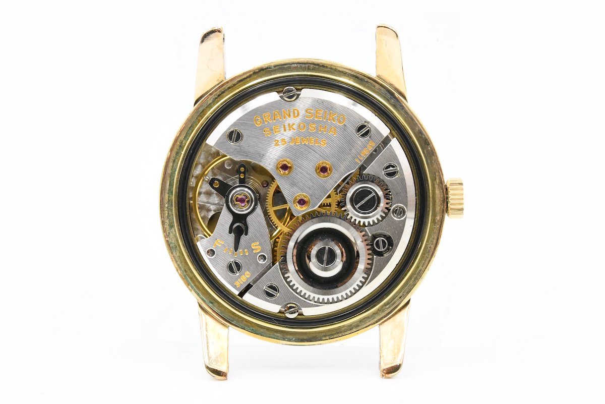GRAND SEIKO グランドセイコー ファーストモデル Ref.J14070 GS 1st 植字ロゴ 14K GOLD FIL(グランド ...