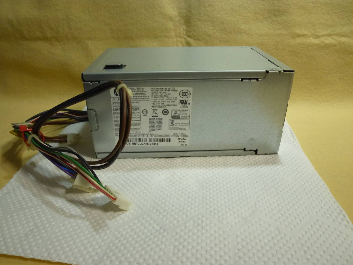 HP 純正 電源ユニット PS-4201-2HF 200W P/N:796351-001(150W～)｜売買されたオークション情報、yahooの商品情報をアーカイブ公開 - オークファン ...