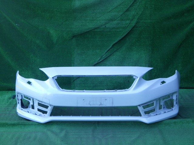 GK2 GK3 GK6 GK7 GT2 GT3 GT6 GT7 後期 インプレッサG4 インプレッサスポーツ 純正フロントバンパー 白 パール ...
