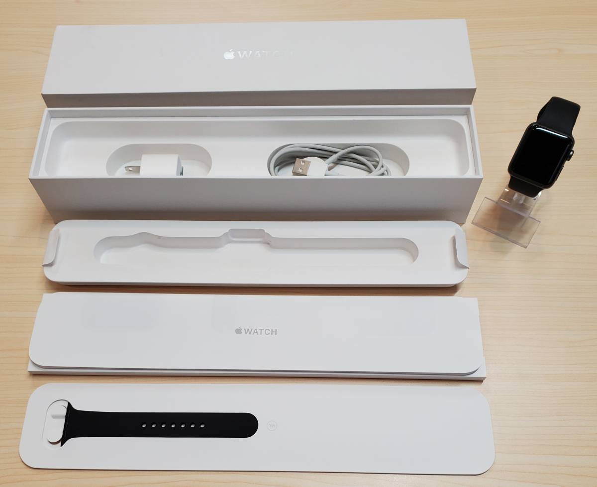 Apple Watch アップルウォッチ SERIES2 GPS 38mm Case MPOE2J/A A1757 スペースグレイアルミニウム ...