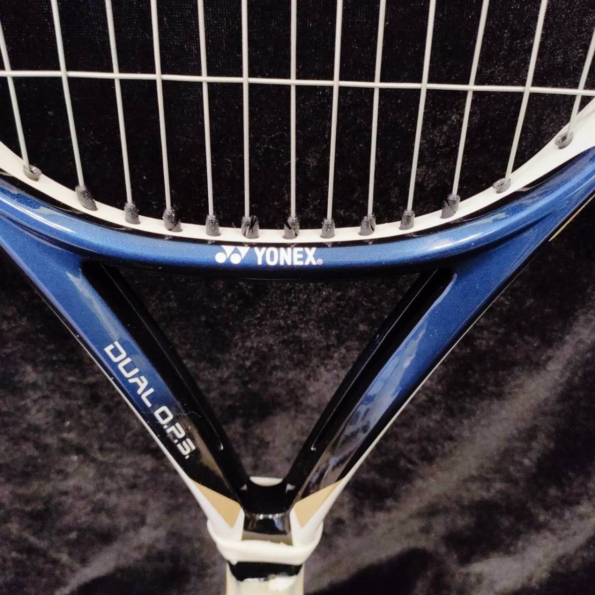 テニスラケット ヨネックス YONEX IMPACT SPEED RQIS 5 POWER DUAL O.P.S. 硬式 品 現状品 7593 ...