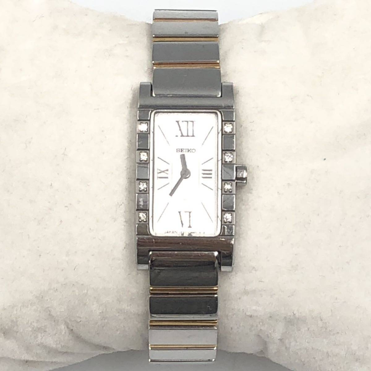 1.26SA-G59 SEIKO LUKIA 腕時計 セイコー/ルキア/1F20-0BA0/クオーツ/quartz/シルバーカラー/レディース/Watch/CF0 DA5(ルキア)｜売買された ...