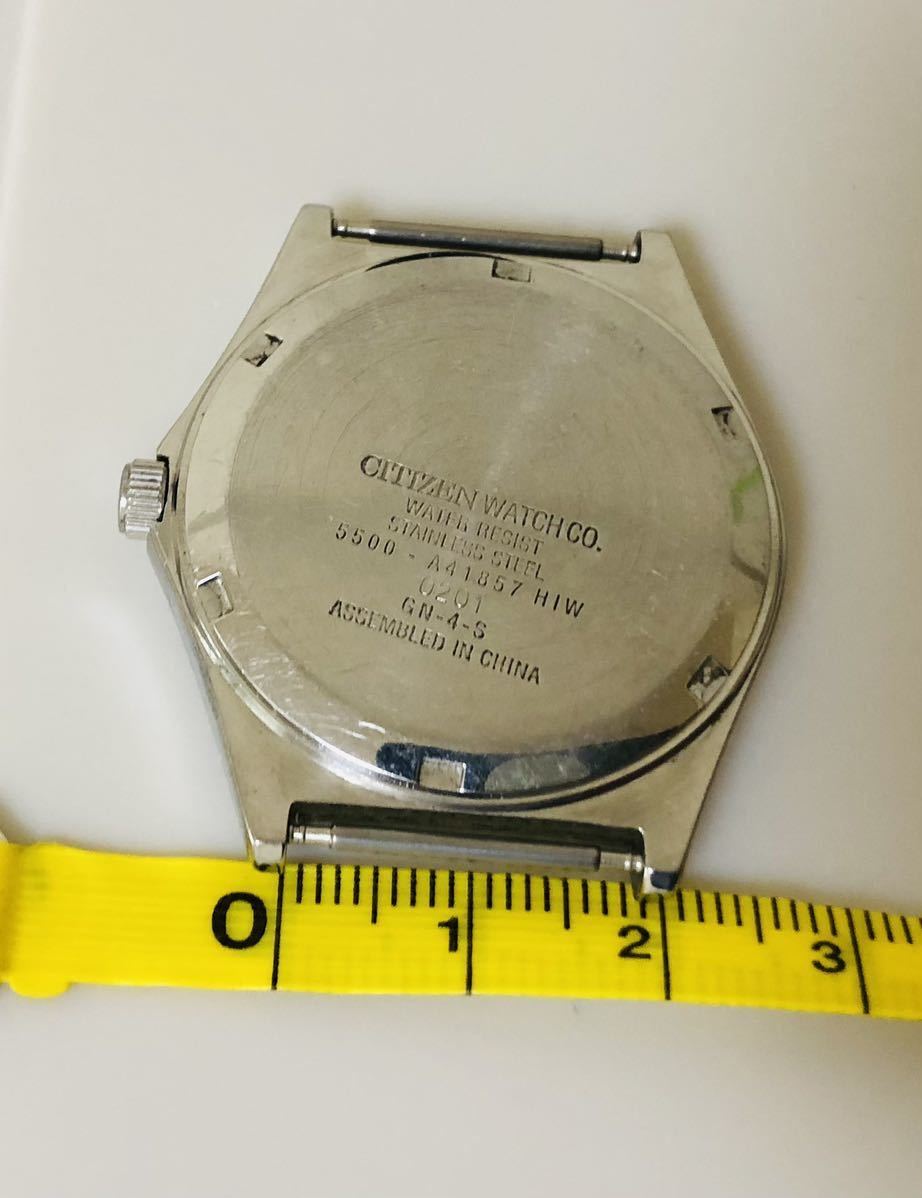 CITIZEN Freeway黒 クォーツスクリューバックデイデイトヴィンテージスポーツブラックシンプル34mm5500(シチズン)｜売買され ...