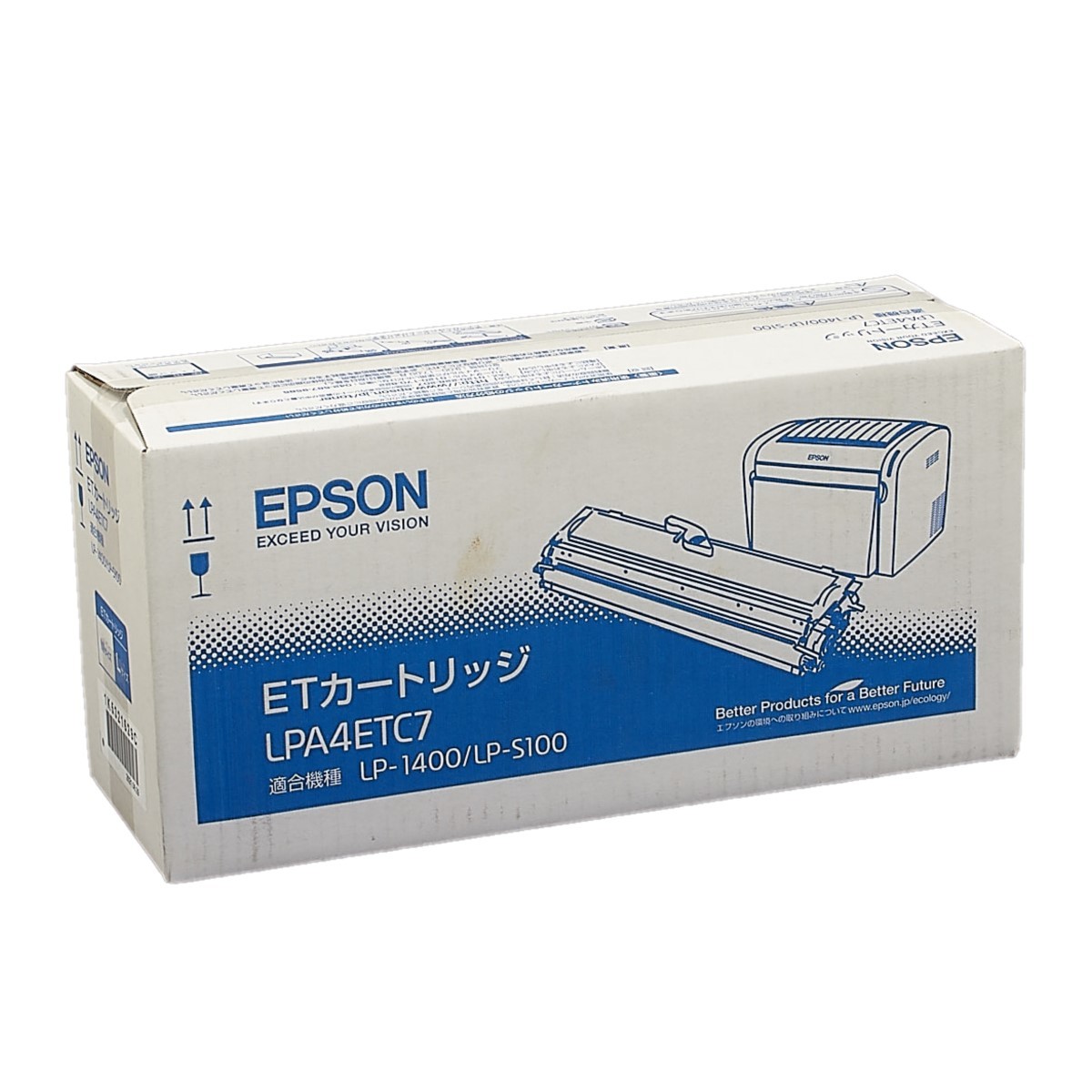 EPSON LPA4ETC7 ETカートリッジ 純正 LP-S1400/LP-S100用 印字枚数 3000枚(エプソン)｜売買された ...
