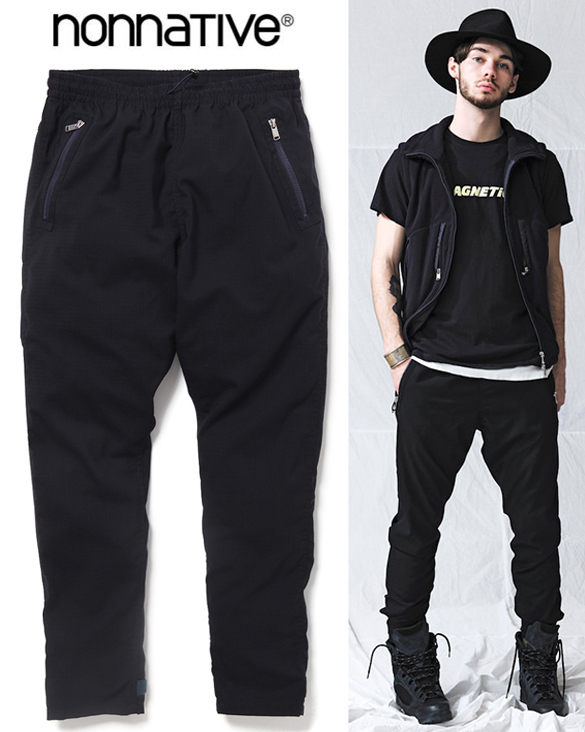 19AW nonnative SOLDIER EASY PANTS W/P RIPSTOP STRETCH NAVY ネイビー サイズ1 パンツ ジーンズ 22SS 41st 22AW ...