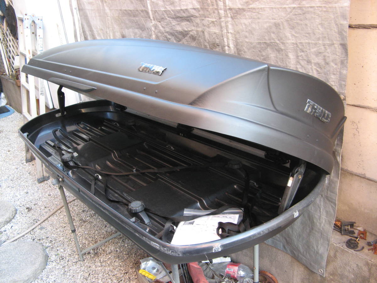 THULE atlantis 780 ルーフボックス 艶消黒 両開(ルーフキャリア)｜売買されたオークション情報、yahooの商品情報を ...