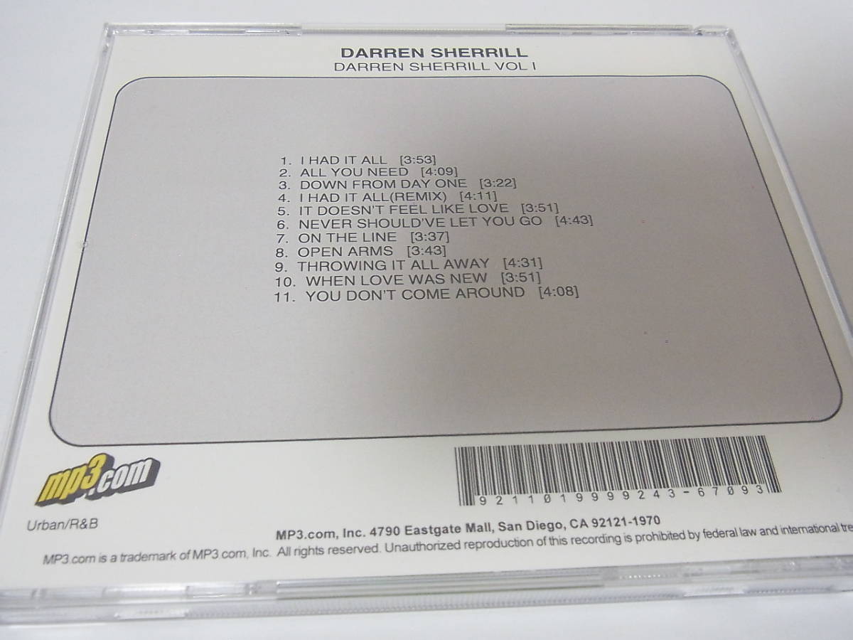 CD Darren Sherrill / Darren Sherrill Vol 1 200X US ORIGINAL CD-R mp3 ...