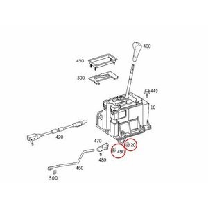 全国送料200円 ベンツ W202 C200 C230 C240 C280 C43AMG シフトリンケージブッシュ＆クリップ 4点セット ...