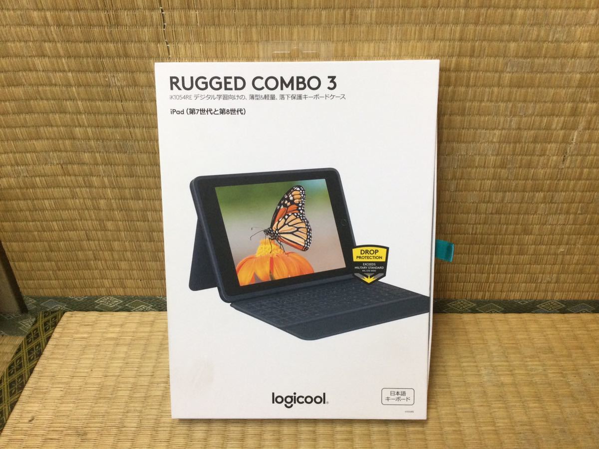品 Logicool ロジクール RUGGED COMBO 3 ik1054RE iPad キーボード付ケース Bluetoothキーボード 第7世代 第8世代(ケース)｜売買された ...