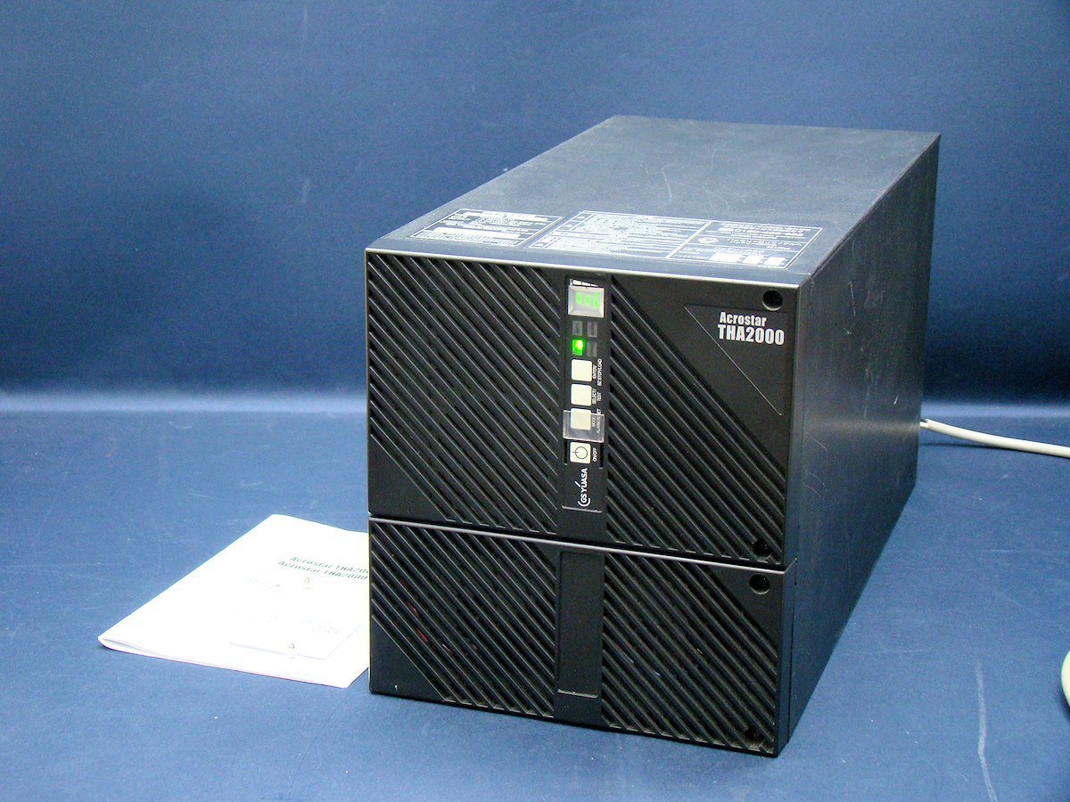 GSユアサ Acrostar THA2000-10 無停電電源装置 UPS 2.0/1.6kW 常時インバータ UPS 2000W/1600W 単相2線 100V(UPS、無停電電源装置 ...