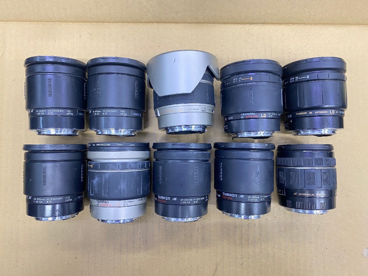 B485 キャノン用 タムロン TAMRON レンズ 10点セット AF LD XR 28-200mm F3.8-5.6 など LENS ...