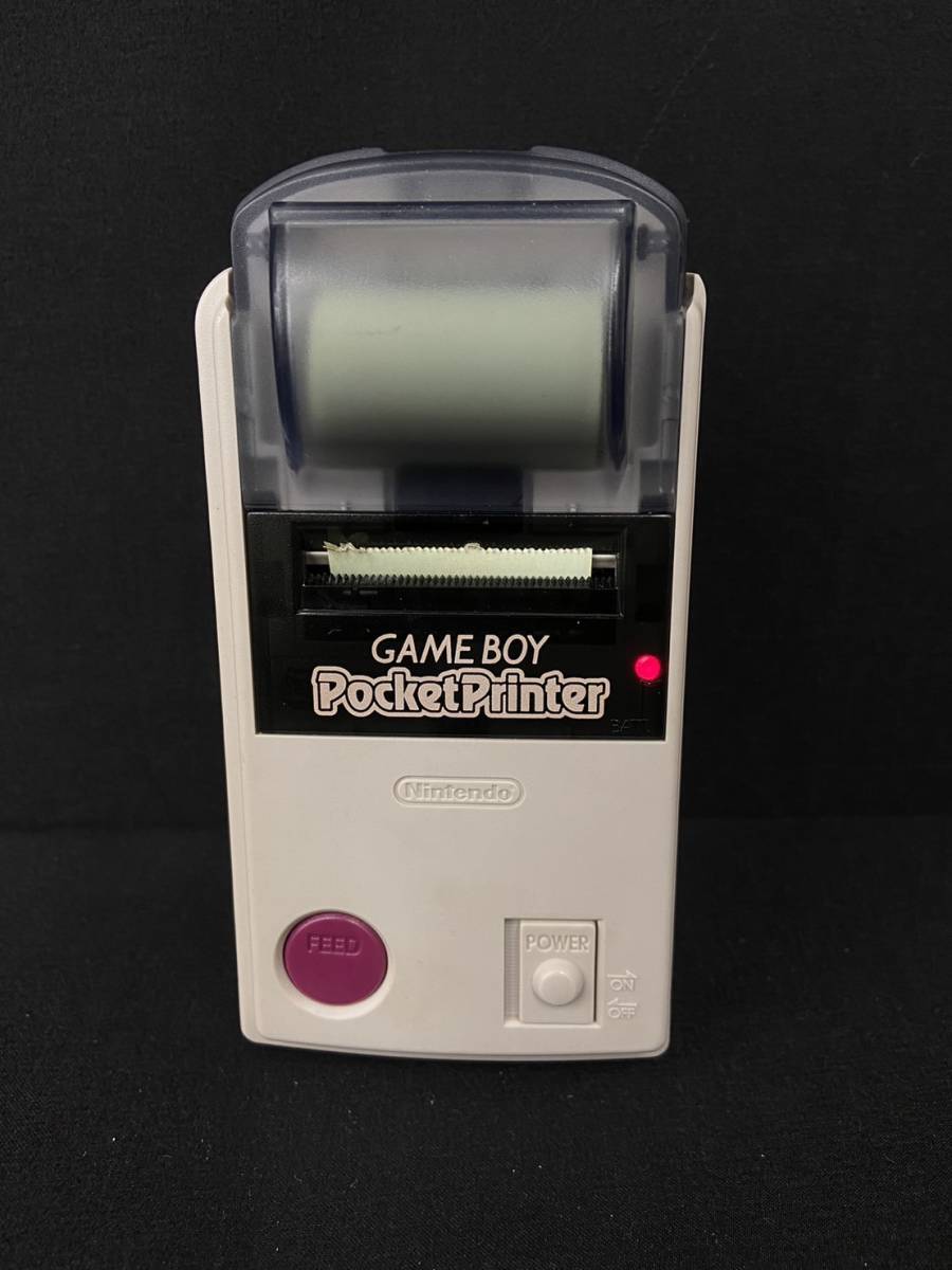 通電確認済み Nintendo ニンテンドー 任天堂 GAME BOY PocketPrinter ゲームボーイ ポケットプリンター 当時物 現状品 レア(本体、アクセサリー)｜売買された ...