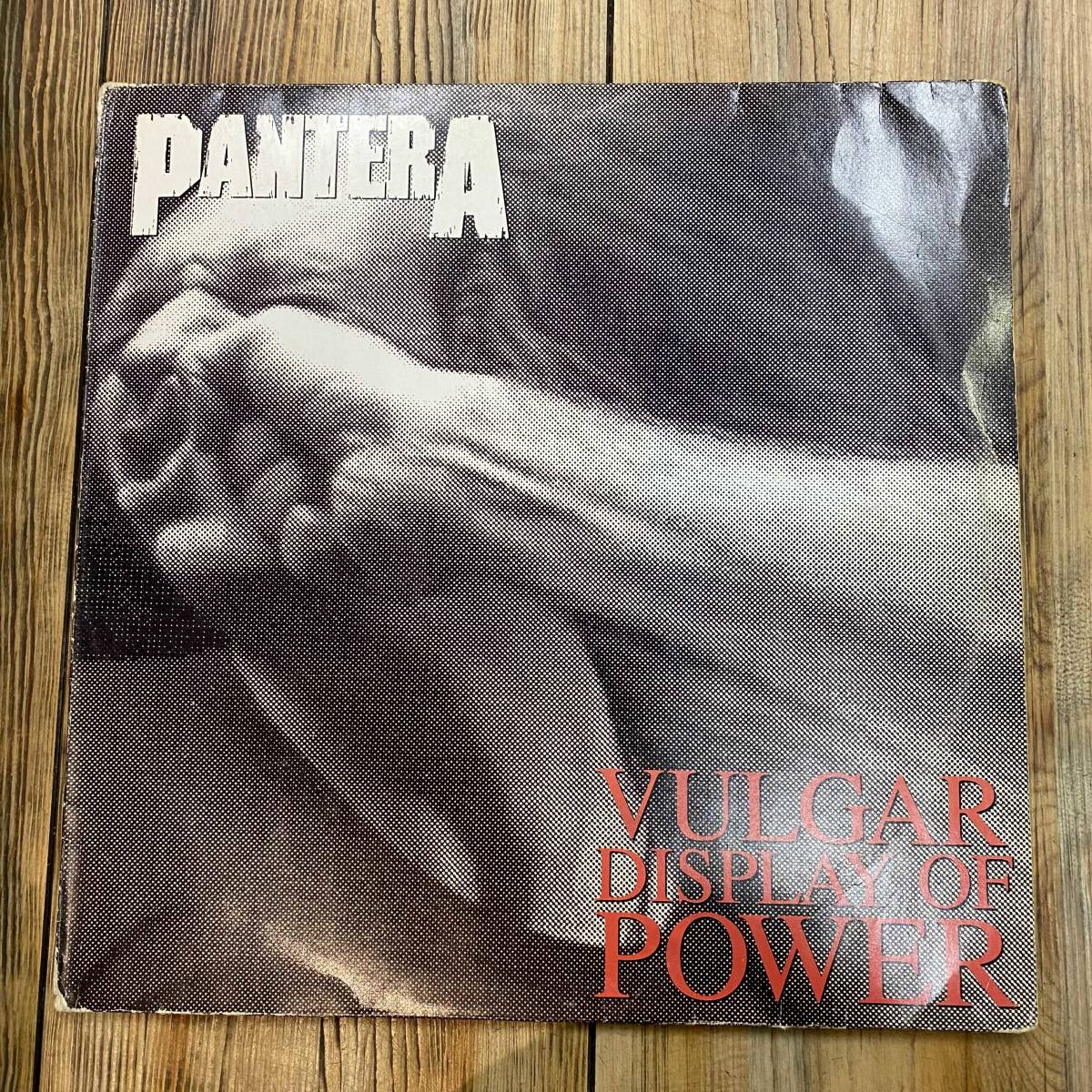 EU original / PANTERA / VULGAR DISPLAY OF POWER / LP / 7567-91758-1 ラベル ...