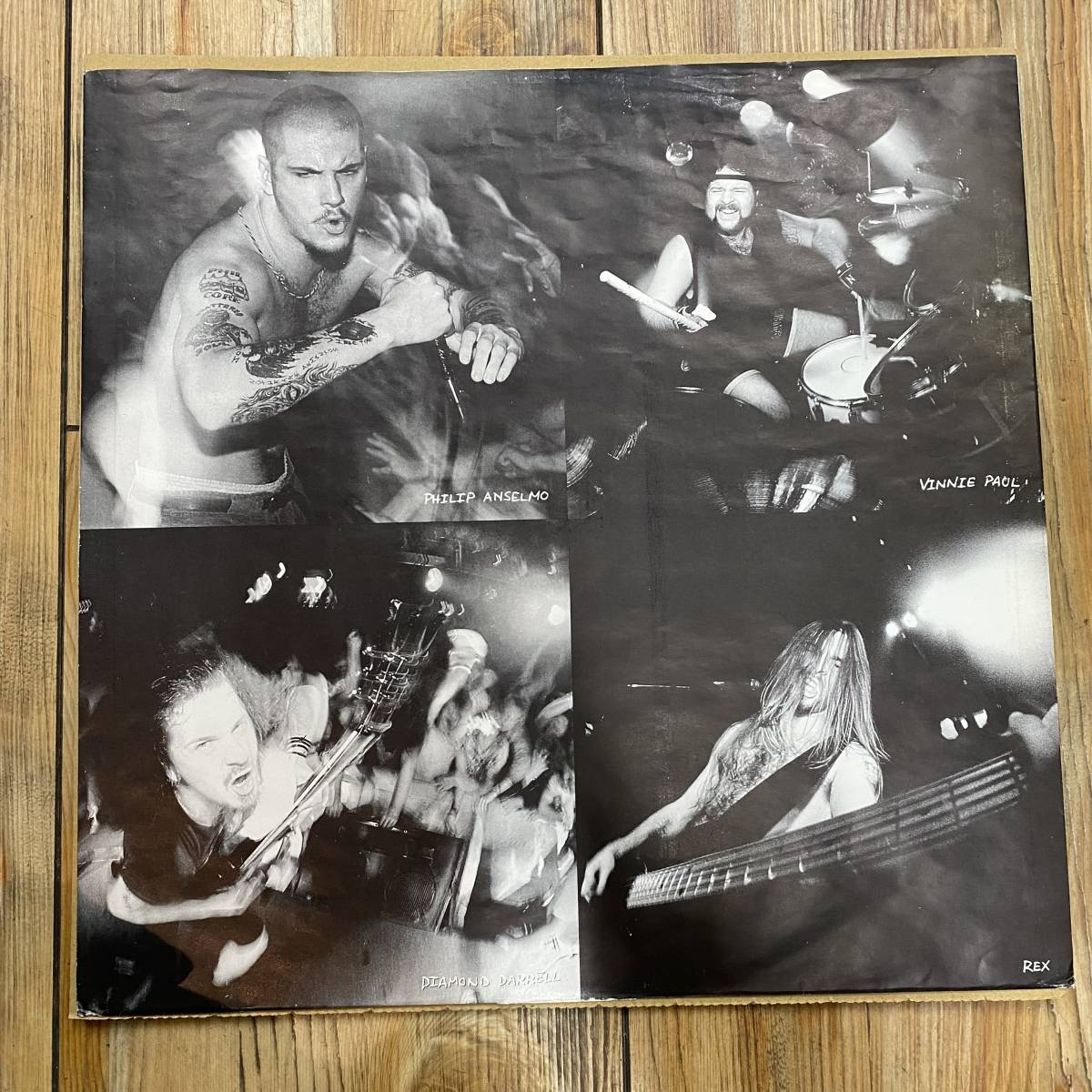 EU original / PANTERA / VULGAR DISPLAY OF POWER / LP / 7567-91758-1 ラベルにダメージあり 検 俗悪 METAL ...