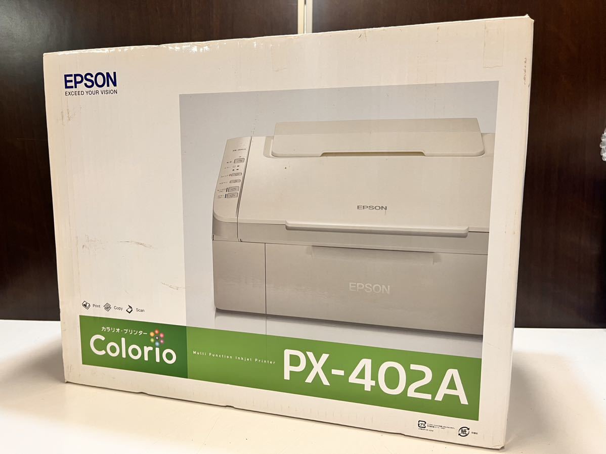 S397 EPSON エプソン Colorio インクジェットプリンター PX-402A カラリオ(エプソン)｜売買されたオークション情報、yahooの商品情報をアーカイブ公開 ...