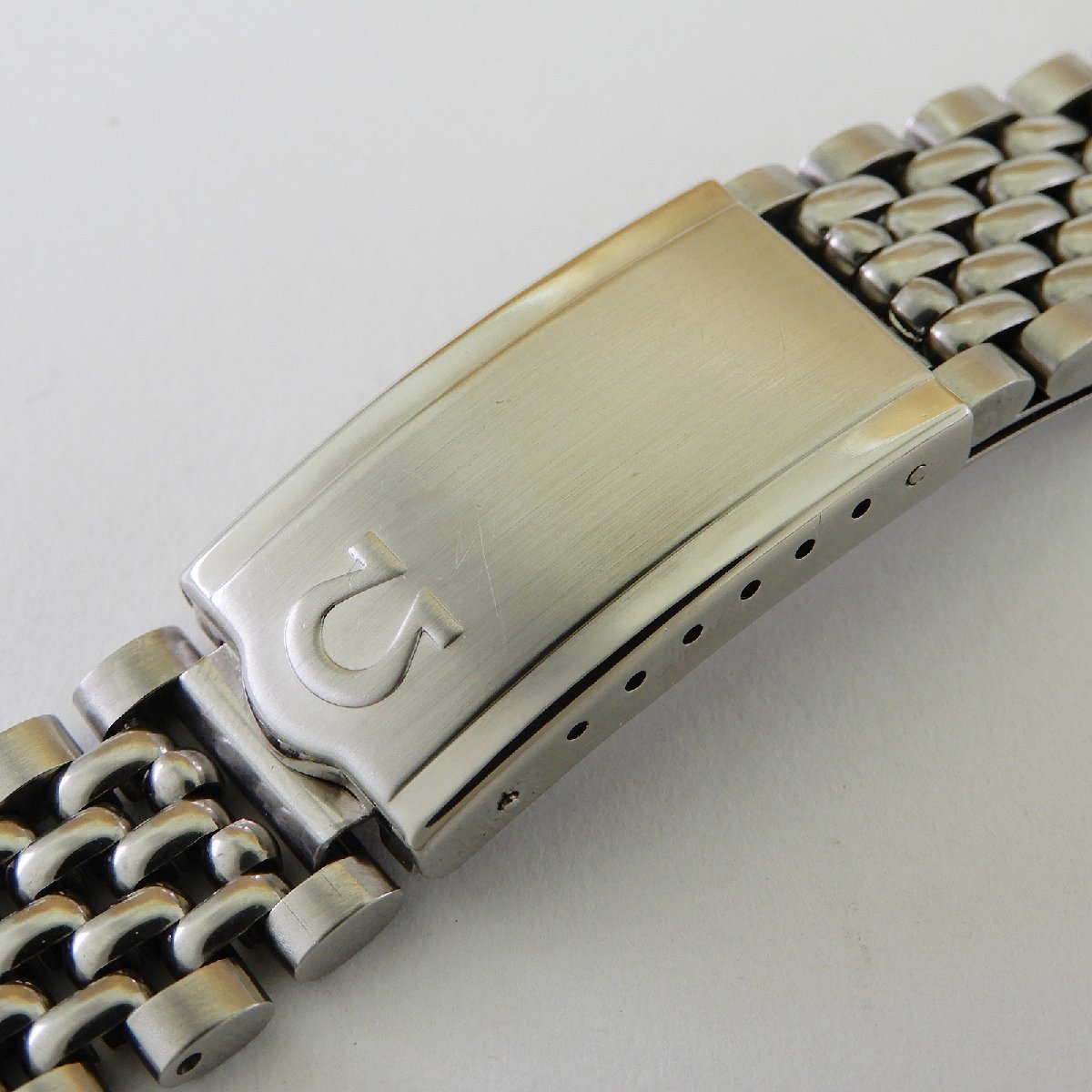 OMEGA Rice Jubilee Bracelet SS/ オメガ 純正 ライスブレス ステンレス/FF=511/取付幅18mm 取付全長約15.5㎝(ベルト、ブレスレット)｜売買された ...