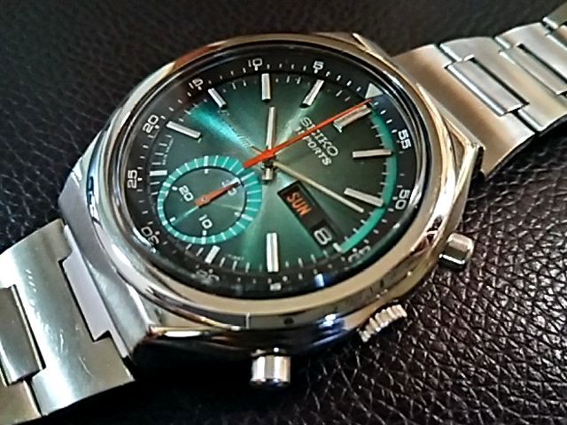 激レア セイコー スピードタイマー SEIKO Speed-Timer 6139-7060 Green Dial 良品(その他)｜売買された ...