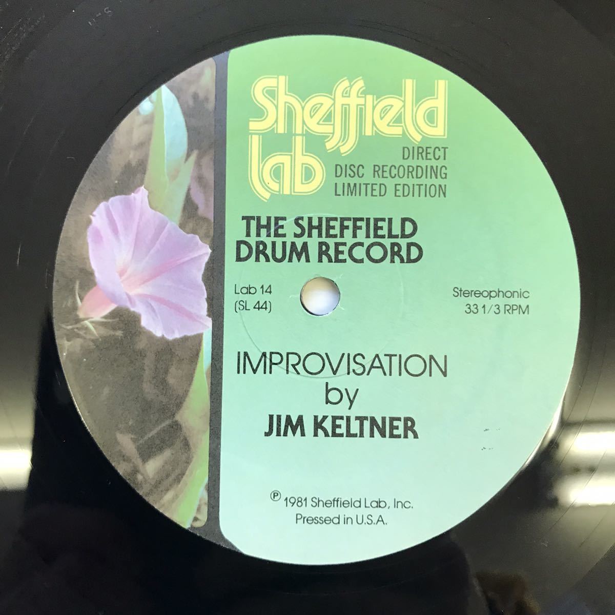 LP 高音質 Direct-Cut / The Sheffield Drum Record / Jim Keltner Ron Tutt ...