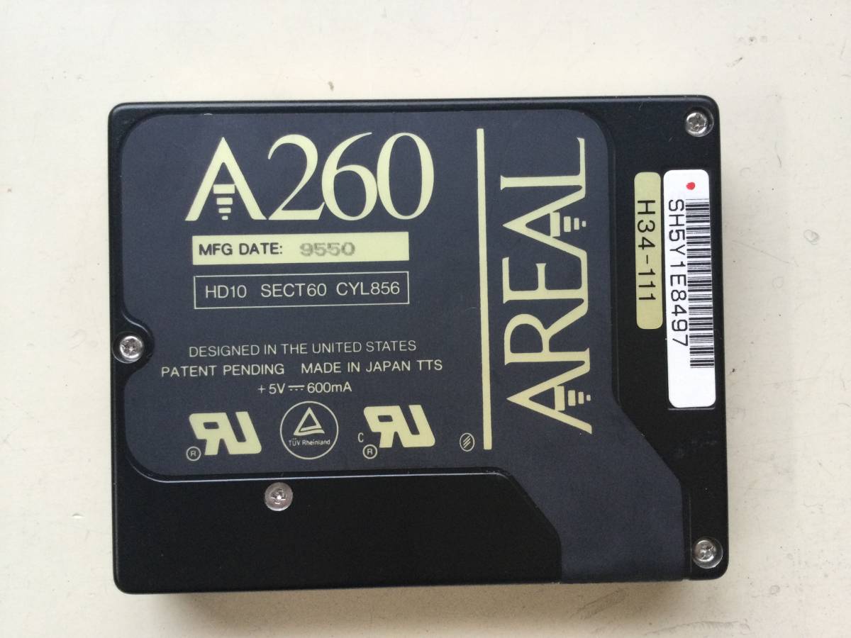 AREAL A260 98ノート用HDDジャンク(ノートブック)｜売買されたオークション情報、yahooの商品情報をアーカイブ公開 ...
