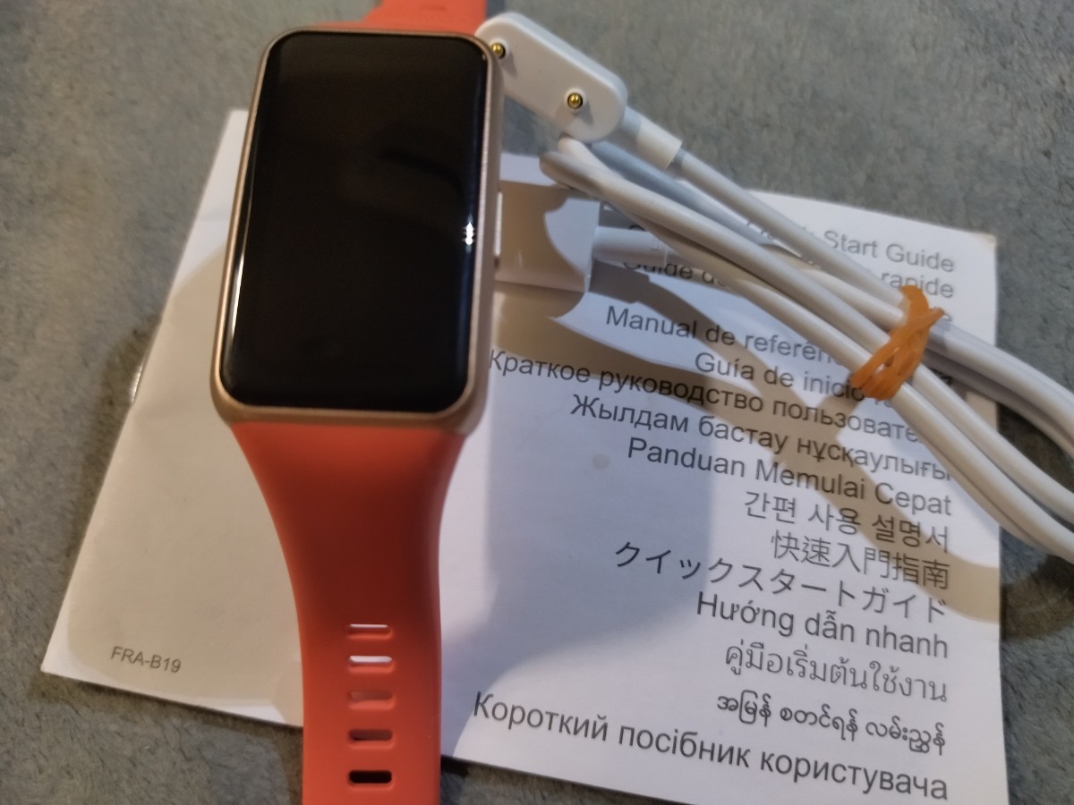 HUAWEI Band 6 FRA-B19 アンバーサンライズ オレンジ(スマートウォッチ本体)｜売買されたオークション情報、yahooの商品 ...