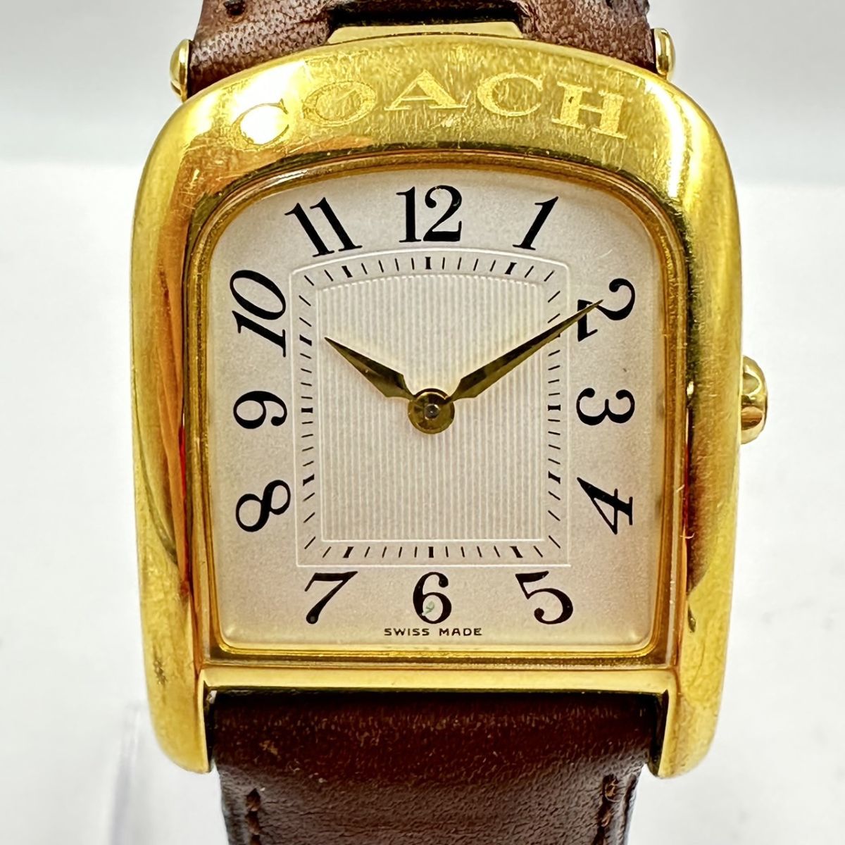 B117-000-000 COACH コーチ W501 クオーツ 白文字盤 2針 レディース 腕時計 約26mm ①(コーチ)｜売買された ...