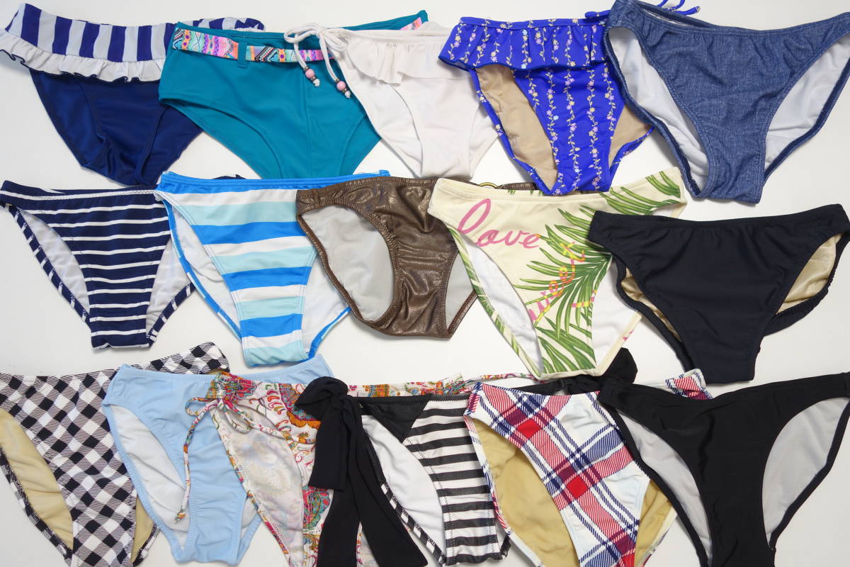 46 レディース水着 ビキニの下など PEAK＆PINE/シュリーヌ/LIP SERVICE/アクストリー/ICB/白など 16枚セット(水着)｜売買されたオークション情報、yahooの商品 ...