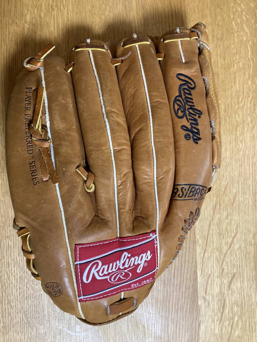 Rawlings RBG6BCF 12 1/2Inch Fastback Model Baseball Glove RHT Ken ...