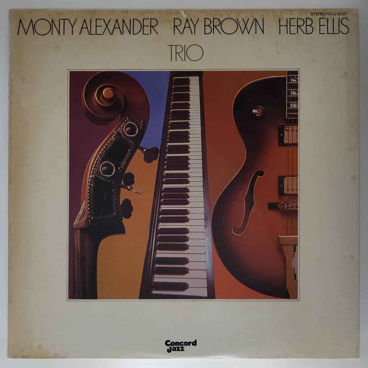 良盤屋 LP Jazz;モンティ アレキサンダー/レイ ブラウン/ハーブ エリス/トリオ Monty Alexander/Ray Brown ...