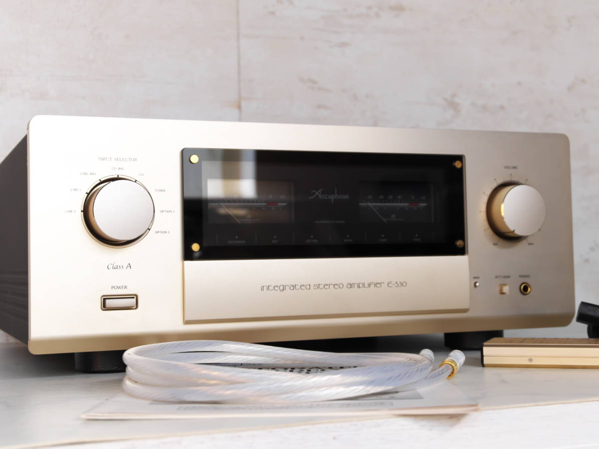 純A級 Accuphase E-530 極 名機 プリメインアンプ アキュフェーズ(アキュフェーズ)｜売買されたオークション情報、yahooの商品情報をアーカイブ公開 - オークファン ...
