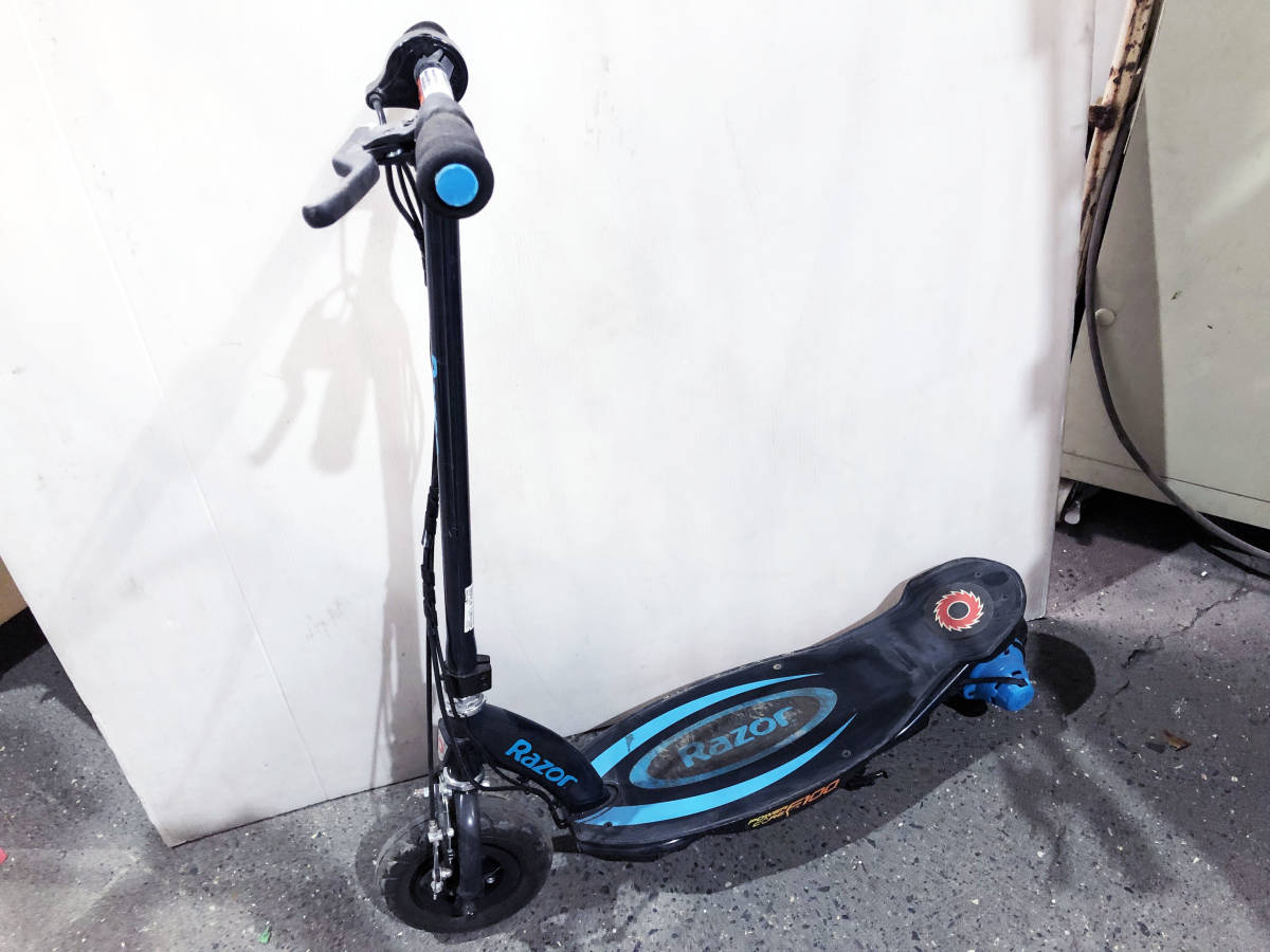 Razor 電動キックボード Power Core E100 Electric Scooter 本体のみ Razor/キックボード BM4Q ...