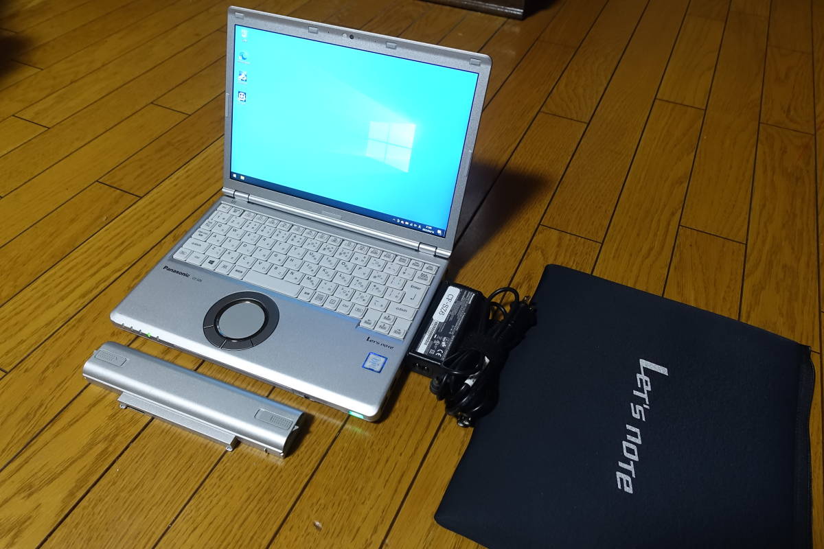 使用5490時間 0.849kg 12.1型 1920x1200 i5-7300U 8GB SSD256GB CF-SZ6RDYVS SSD ...