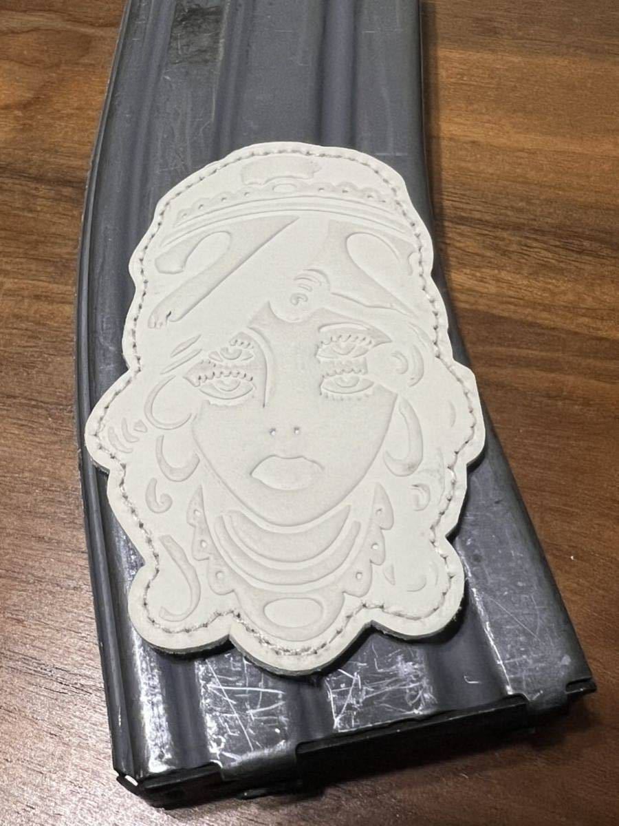 WRMFZY / Gypsy Patch Grey Leather ワッペン FOG Ferro Concepts Haley ...