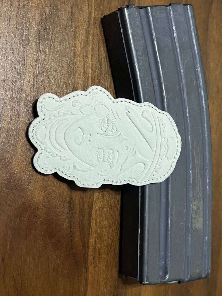 WRMFZY / Gypsy Patch Grey Leather ワッペン FOG Ferro Concepts Haley ...