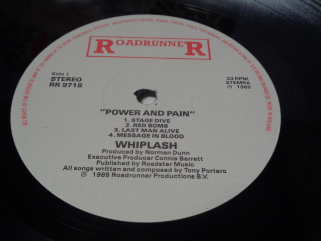 THRASH; WHIPLASH/POWER AND PAIN ROADRACER オリジナル盤LP(一般)｜売買されたオークション情報 ...