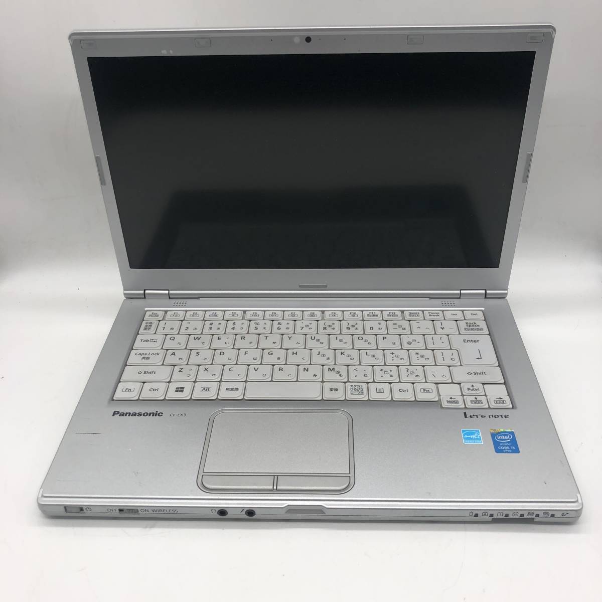 BIOS起動 ジャンク Panasonic Let's note LX3 CF-LX3JDHCS Core i5 4310U CPU メモリ ...