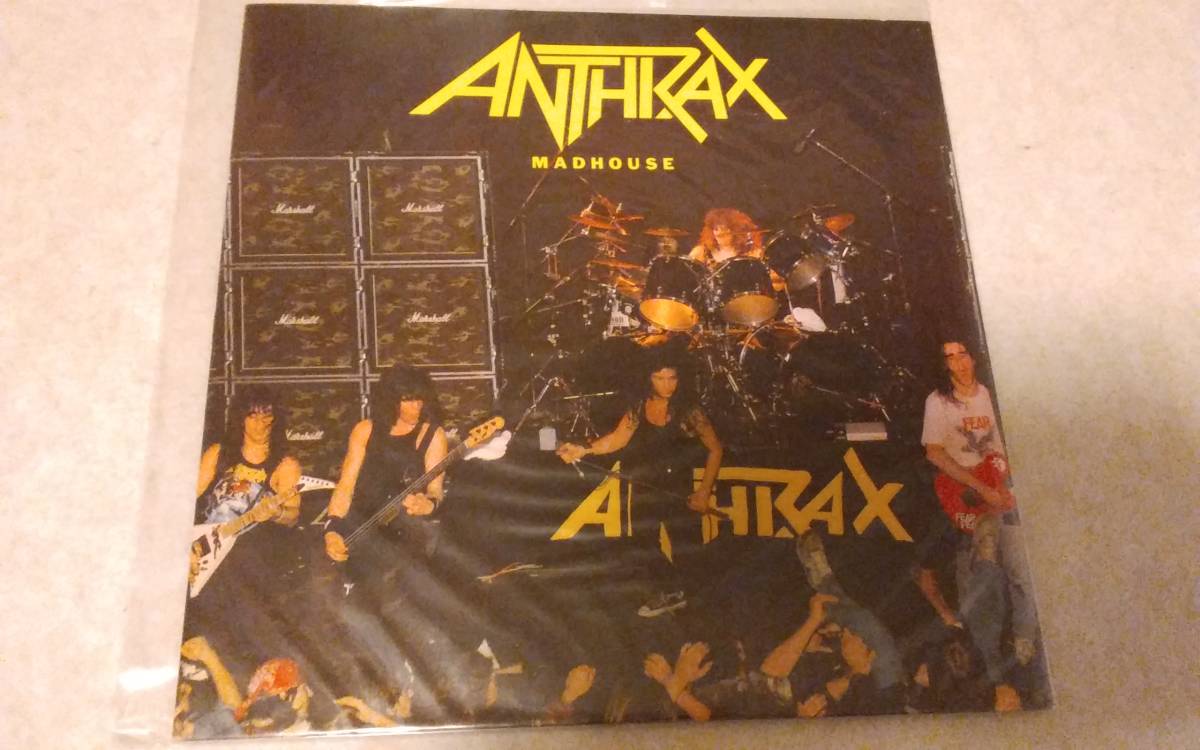 レコード ANTHRAXの86年Madhouse限定ツアー記念バージョンEP(一般)｜売買されたオークション情報、yahooの商品情報をアーカイブ公開 - オークファン（aucfan.com）