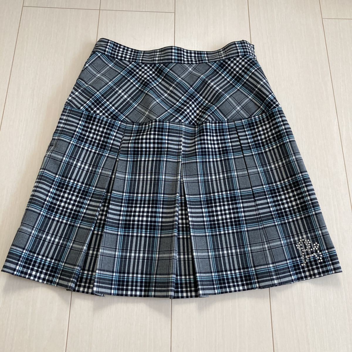 pomponette ポンポネット チェック柄 プリーツスカート 150(スカート)｜売買されたオークション情報、yahooの商品情報を ...
