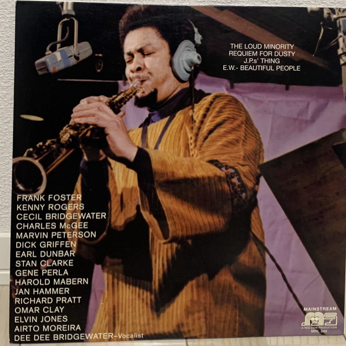 US再発盤 LP FRANK FOSTER / THE LOUD MINORITY ザ ラウド マイノリティ / フランク フォスター MAINSTREAM MRL349 レア jazz ...