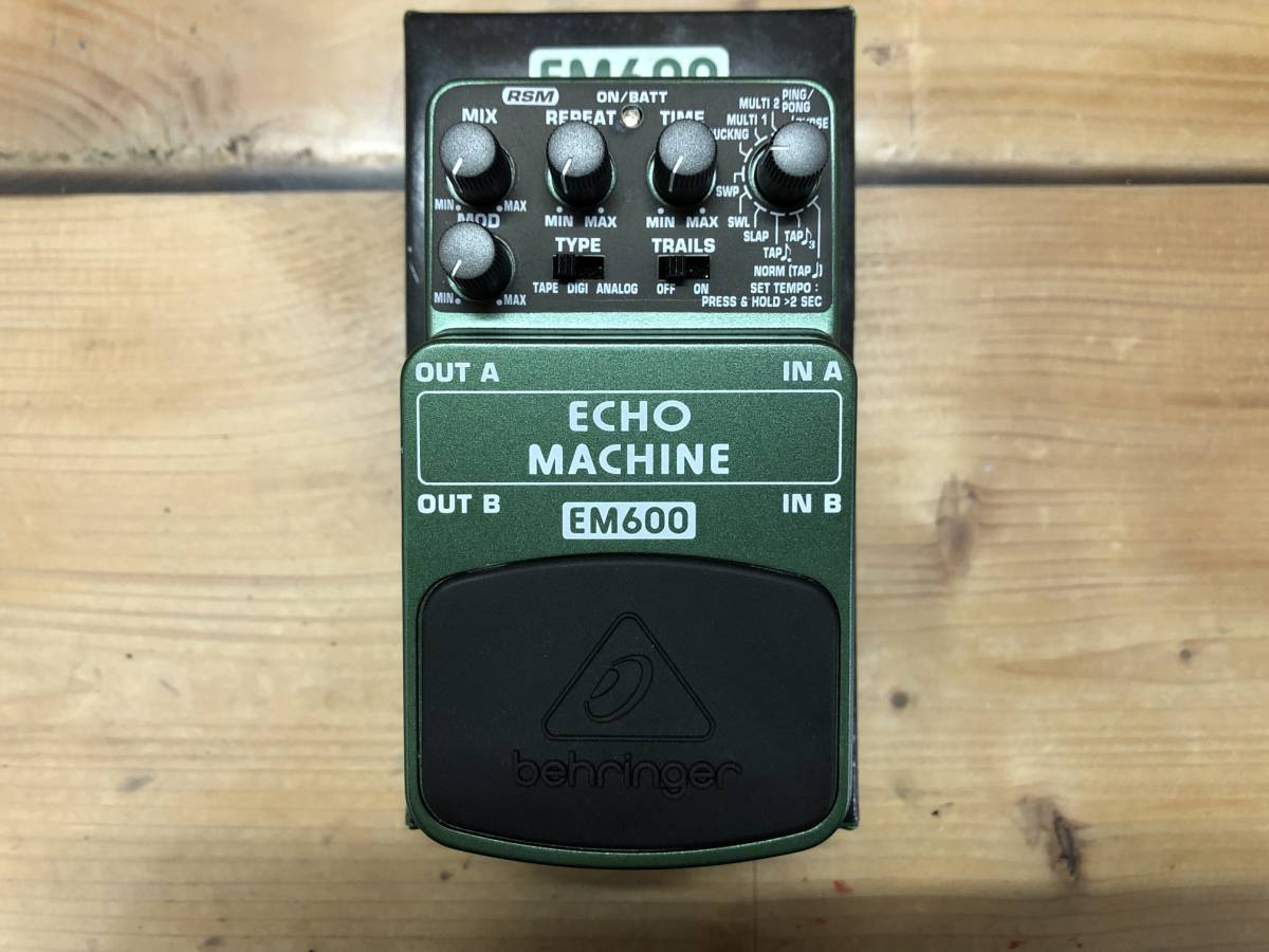 157-FS28 | BEHRINGER EM600 Echo Machine(その他)｜売買されたオークション情報、yahooの商品情報を ...