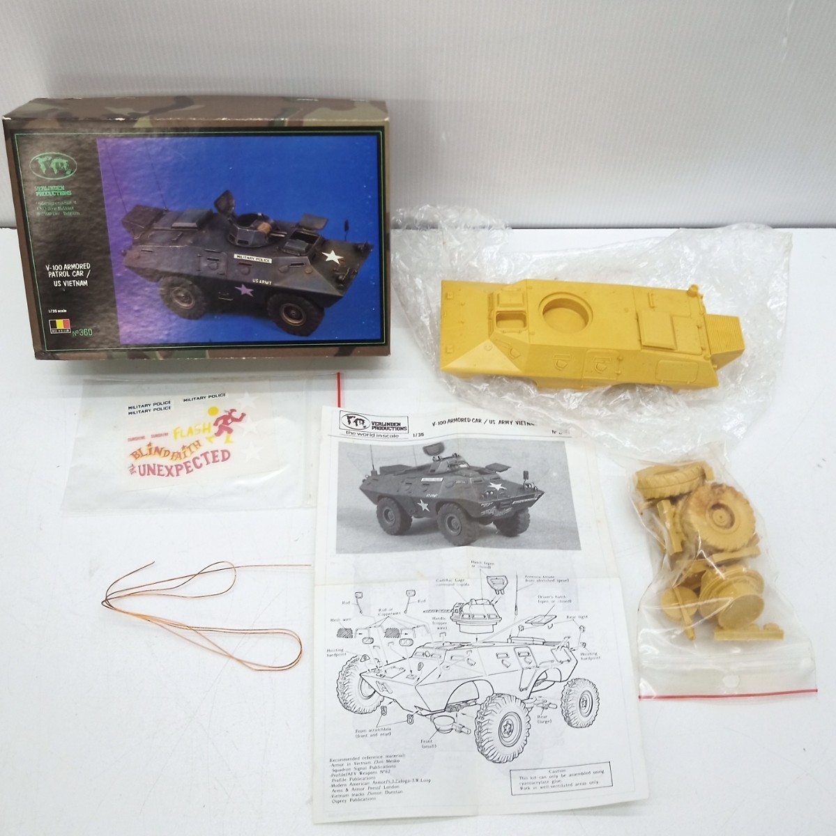 未組立 VERLINDEN バーリンデン M4A1 M981 M578 XM706E2 V-150 石膏 KIRIN コンバージョンキット 1 ...