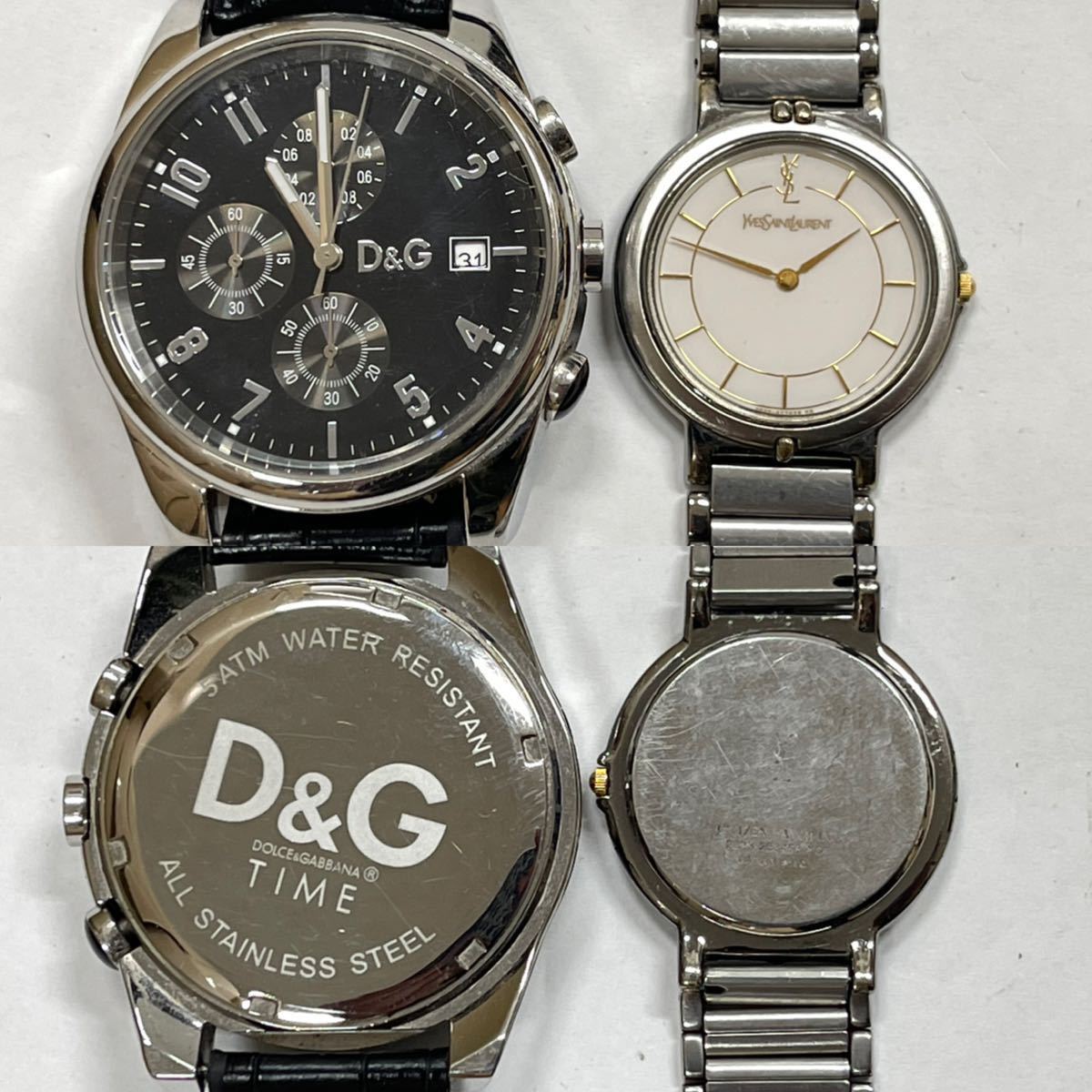 腕時計 大量 11kg セット ジャンク まとめ SEIKO CITIZEN CASIO Yves Saint Laurent D&G TISSOT DIESEL folli follie ...