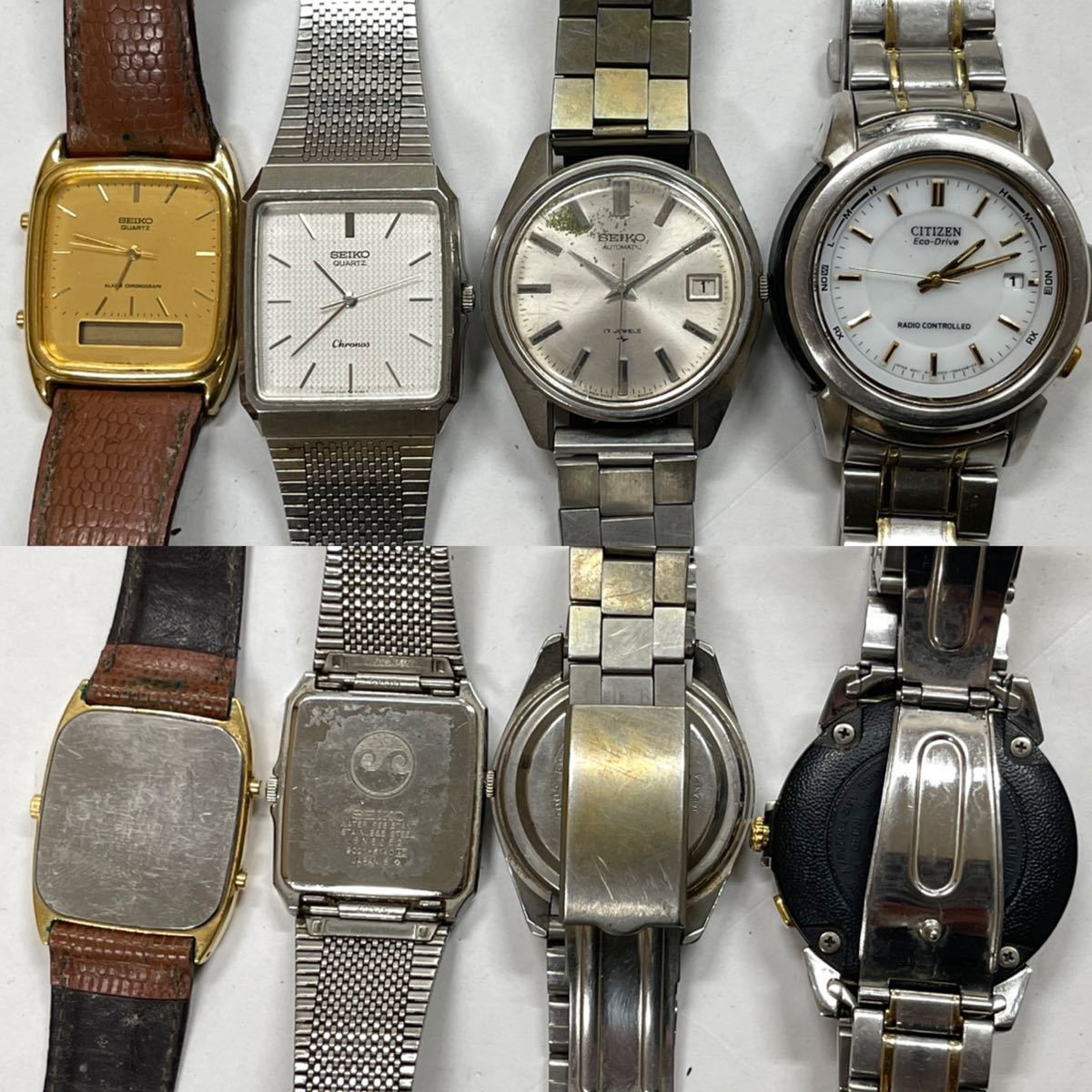 腕時計 大量 11kg セット ジャンク まとめ SEIKO CITIZEN CASIO Yves Saint Laurent D&G TISSOT DIESEL folli follie ...