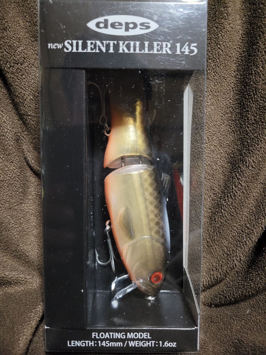 deps new SILENT KILLER 145 デプス ニュー サイレントキラー クロキン 釣りフェスティバル限定 Length 145mm Weight 1.6oz(ビッグベイト ...