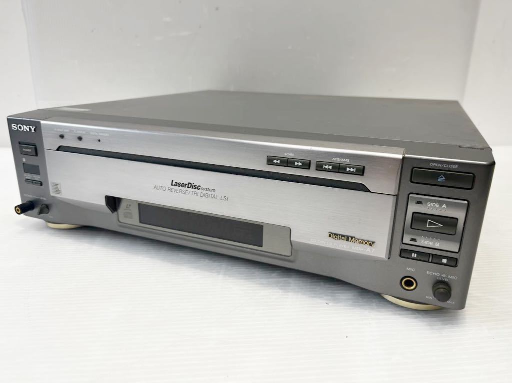 通電確認済 SONY ソニー CD CDV LDプレーヤー MDP-A7 Laser Disc SYSTEM本体のみ(LDプレーヤー)｜売買さ ...