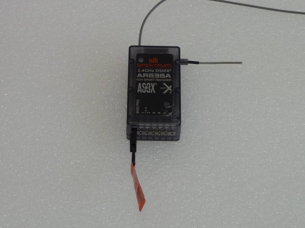 SPEKTRUM スペクトラム AR636A DSM2.DSMX対応の6chジャイロ内受信機の(受信機)｜売買されたオークション情報 ...