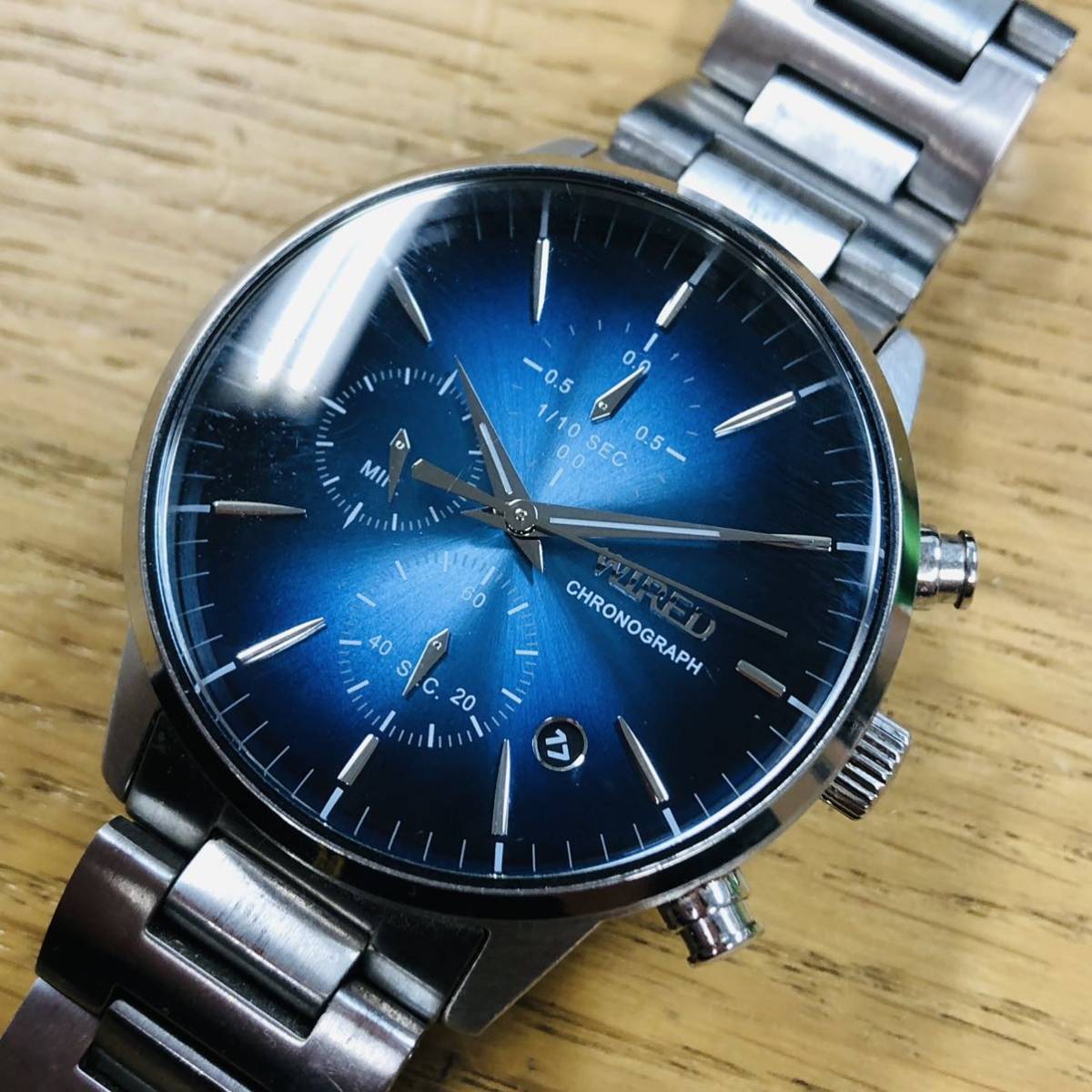 SEIKO WIRED VD57-KJD0 メンズ腕時計 クロノグラフ ワイアード セイコー NN2436(ワイアード)｜売買された ...