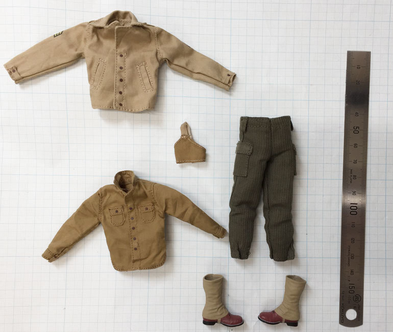 1/12スケール アメリカ軍服 Soldier Story SSM-005 1/12 WW2 US. 2nd Ranger Battalion Sergeant WW2(軍服、洋服)｜売買され ...