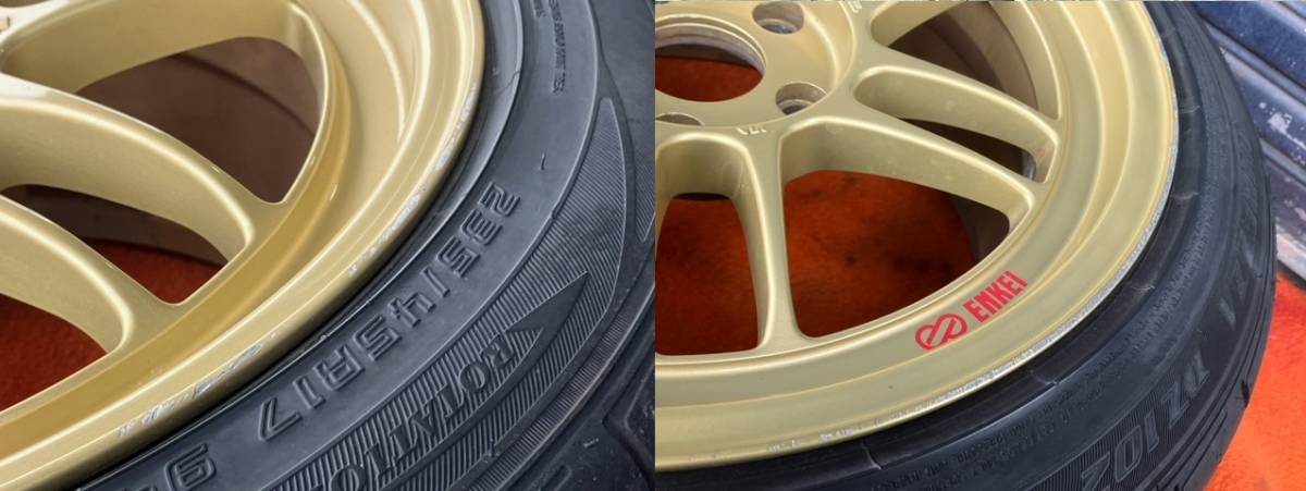 ENKEI RPF1 17インチ 8.5J +40 9.5J +38 114.3 5穴 軽量 ドリフト エンケイ S13 s14 S15 ...