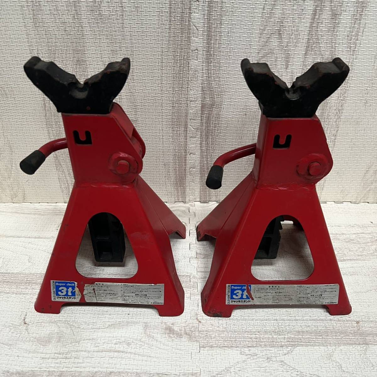 100731 3t ジャッキスタンド 2個 MS-210(ジャッキスタンド)｜売買されたオークション情報、yahooの商品情報をアーカイブ公開 - オークファン（aucfan.com）